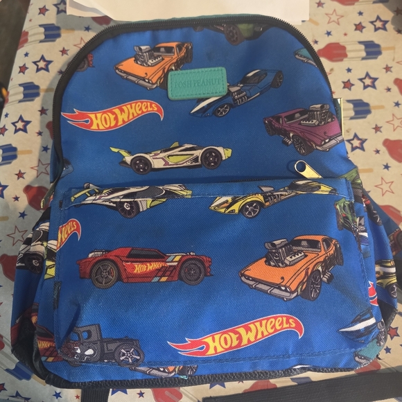 Posh Peanut | Toys | Posh Peanut Blue Hot Wheels Backpack | Poshmark